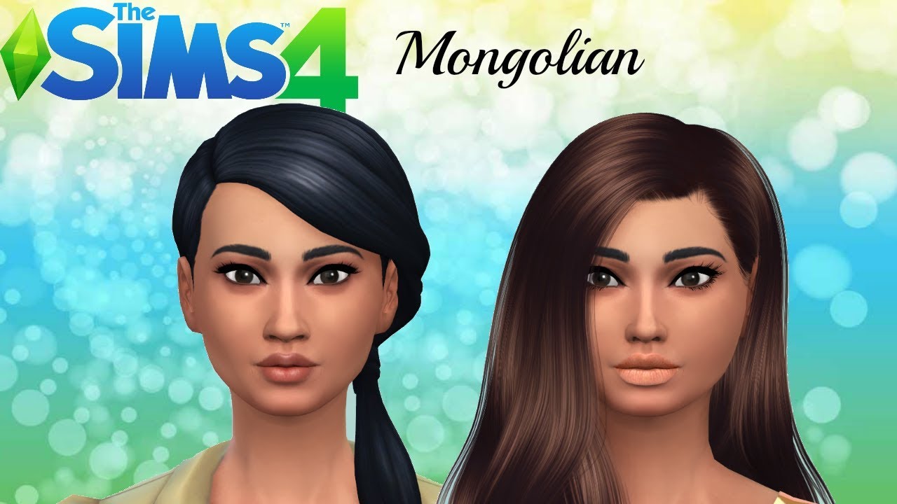 Sims 4 CAS - Mongolian - YouTube