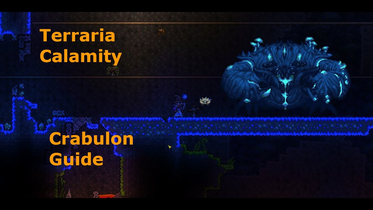 Terraria Calamity Crabulon Guide - YouTube
