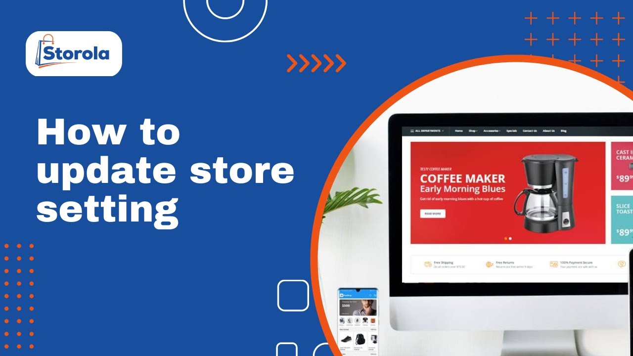 3. Store setting - YouTube
