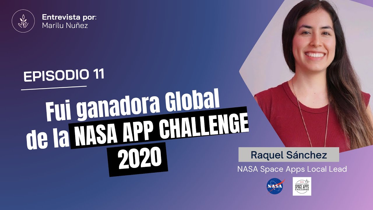"Fuimos premiados por la NASA"/ Raquel ganadora global de NASA SPACE ...