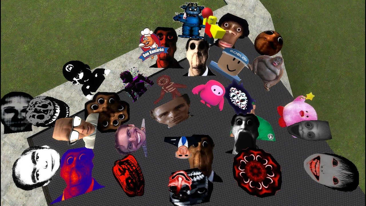 ALL FULL NICO'S NEXTBOT, 2D NEXTBOTS, OBUNGA NETBOT NEW UPDATE In Garry ...