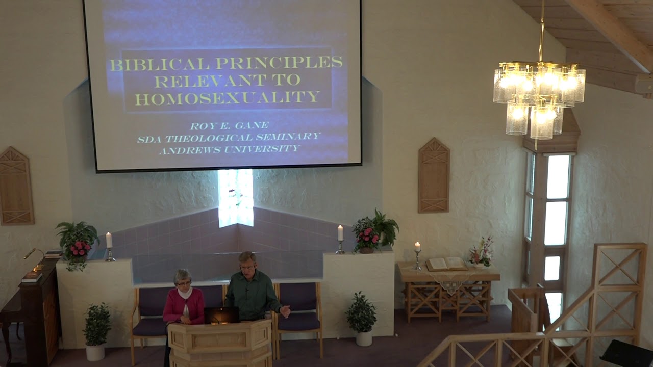 10/10 - Seminar med Dr. Roy Gane, Bibelske prinsipper angående homofili ...