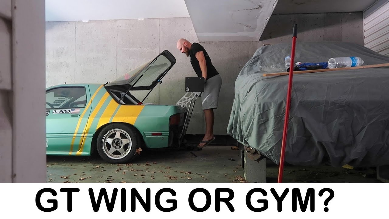 NINELIVESRACING DIY GT WING FC RX-7 - YouTube