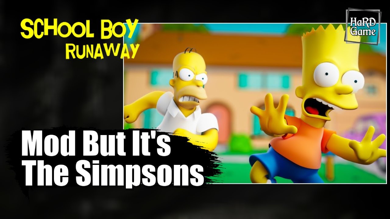 Schoolboy Runaway — Mod But It's The Simpsons - YouTube