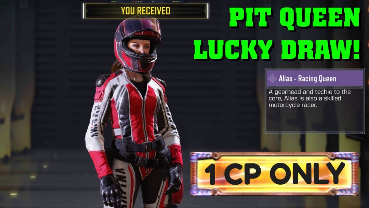 I GOT Alias Racing Queen for 1 CP - Pit Queen Lucky Draw with Legendary ...