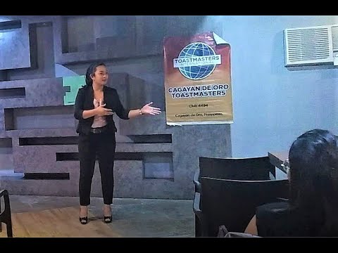 Toastmasters Speech: Managing A Difficult Audience - YouTube