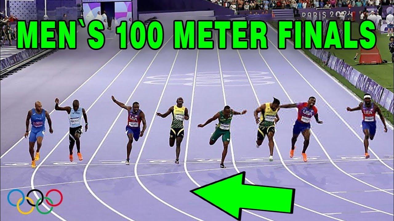 Men's 100 Meter Finals Were HISTORIC || Noah Lyles VS. Kishane Thompson ...