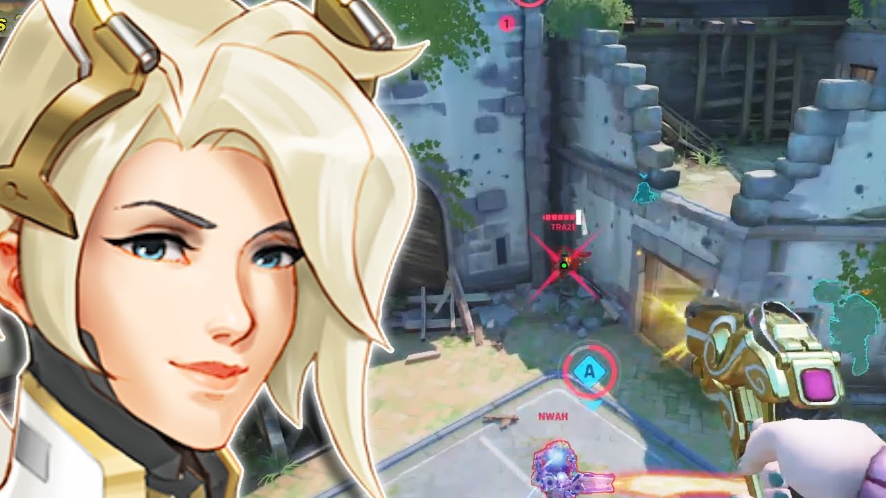 The Most VALUABLE Valk You Will See As Mercy In Overwatch 2 - YouTube