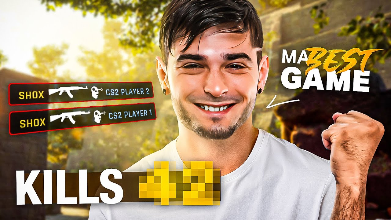 JE VOUS PRÉSENTE MA MEILLEURE GAME SUR CS2 ! | shox - YouTube