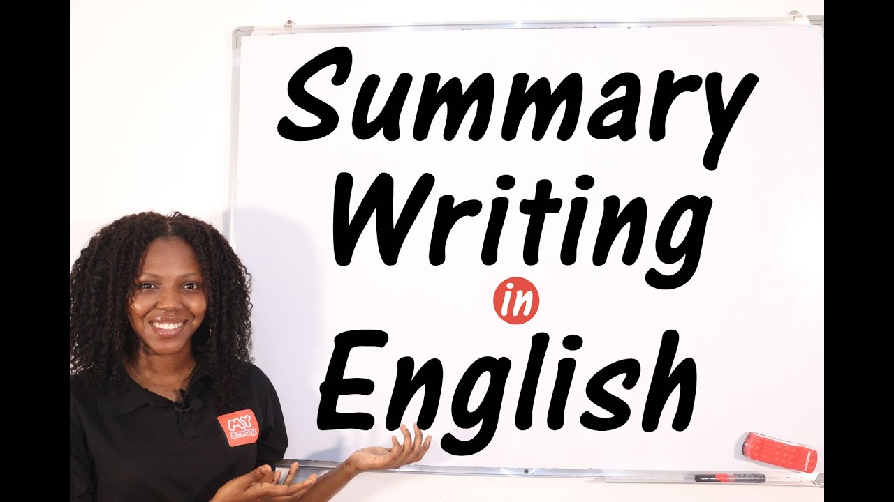 Summary Writing - Definition/Steps and Examples - YouTube