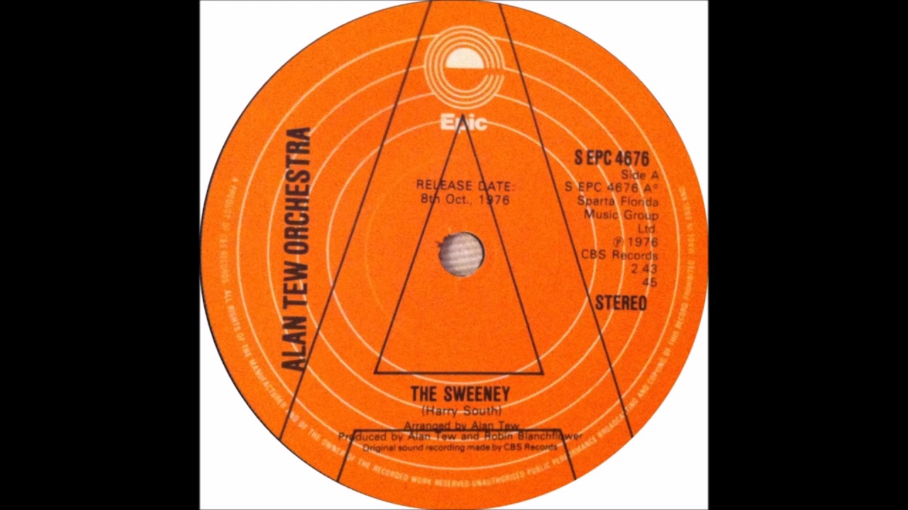 Alan Tew Orchestra * The Sweeney Tv Theme - YouTube