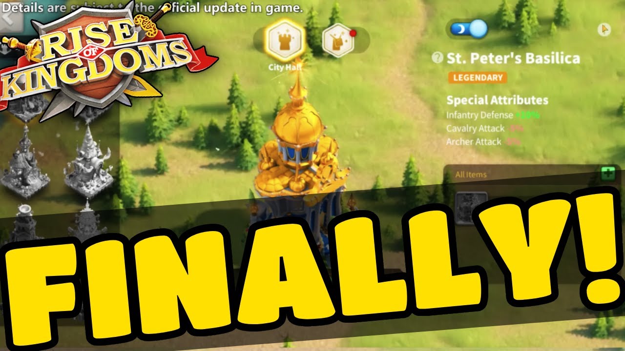 THEY DID IT! Rise Of Kingdoms New Infantry City Skin (SoC Shop) - YouTube