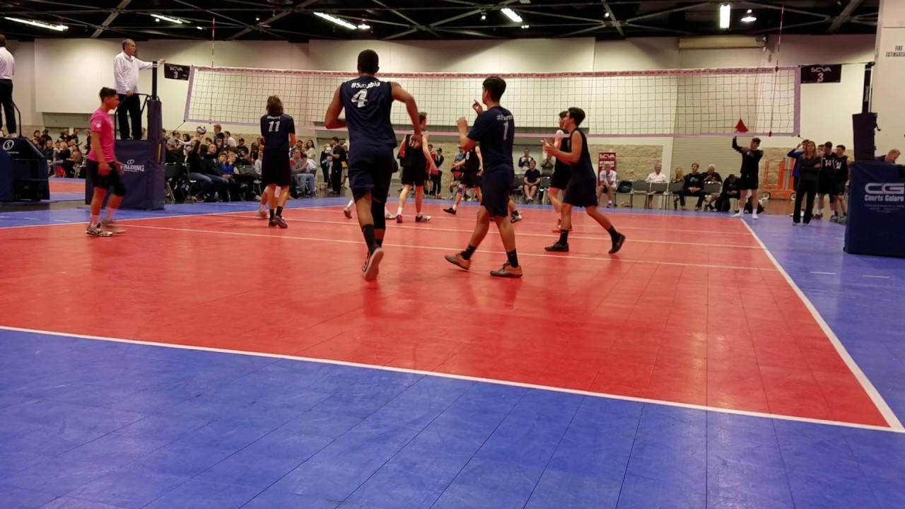 Jonny Shetler Volleyball Highlights JO Qualifiers - YouTube