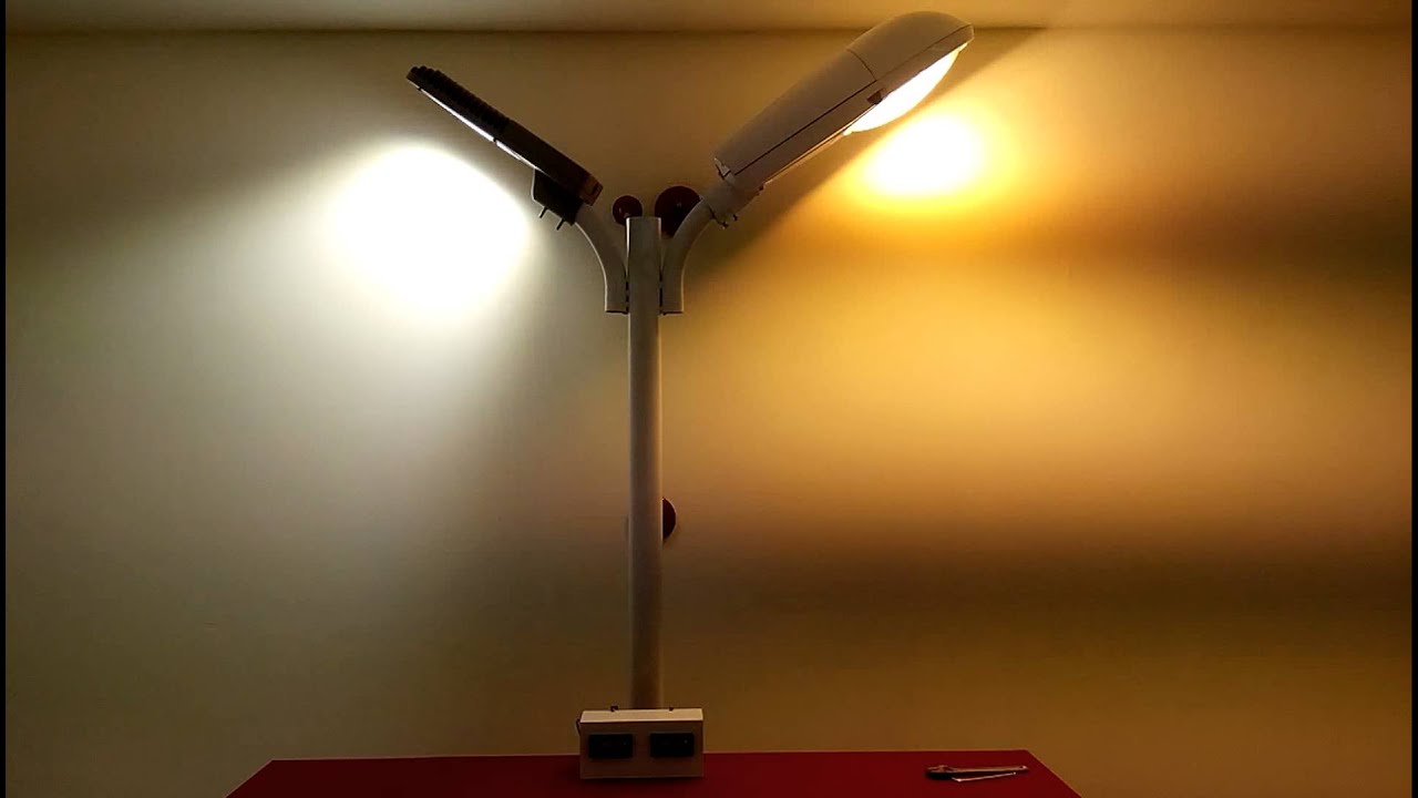 PHILIPS LED vs SODIUM - YouTube