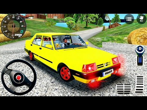 Modifiyeli Sarı Tofaş Şahin Sürüş Oyunu - Doğan Simülatörü Araba Oyunları #27 - Android GamePlay