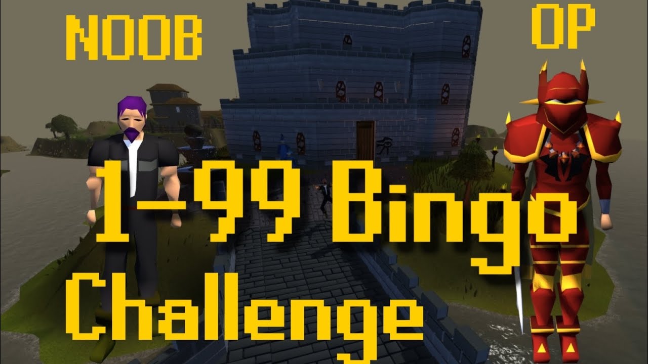 1-99 BINGO CHALLENGE (OSRS) - YouTube