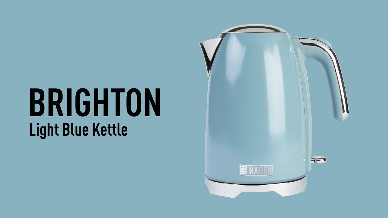 Haden Brighton Kettle Light Blue - YouTube