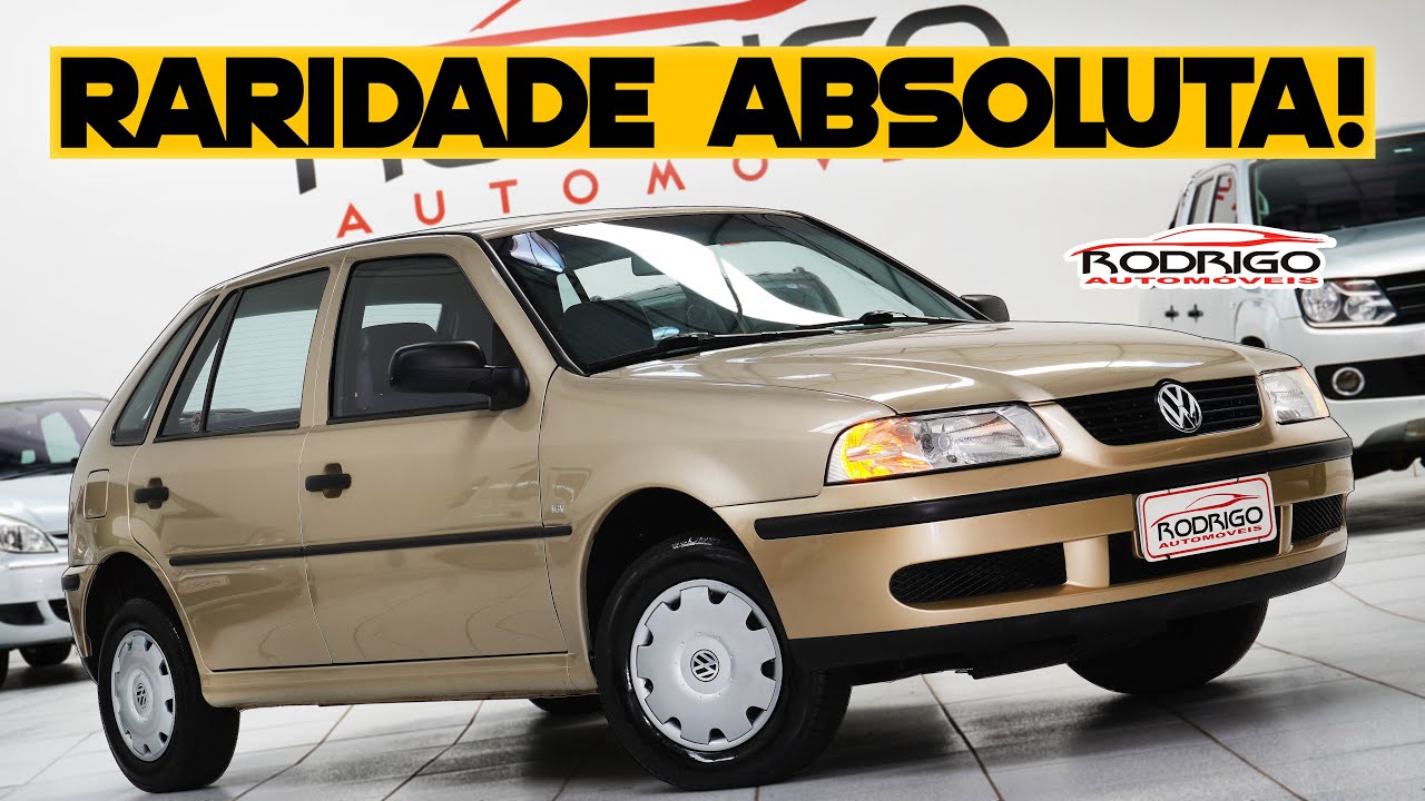 GOL G3 2001 com INACREDITÁVEIS 25.000KM ORIGINAIS! Rodrigo Automóveis ...