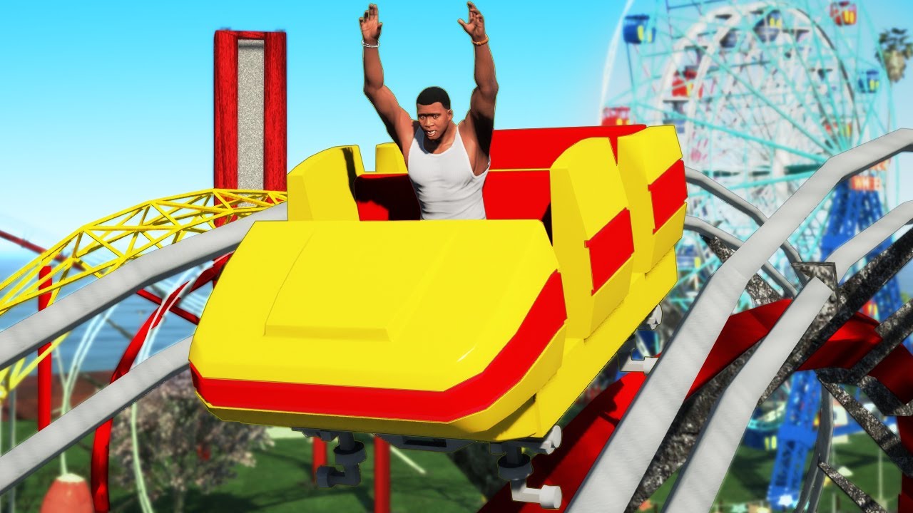 GTA 5 - HUGE THEME PARK in Los Santos! (Amazing) - YouTube