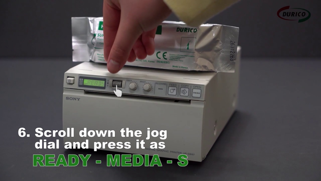 HOW TO PRINT OUT ULTRASOUND PAPER [DURICO C&T, INC.] - YouTube