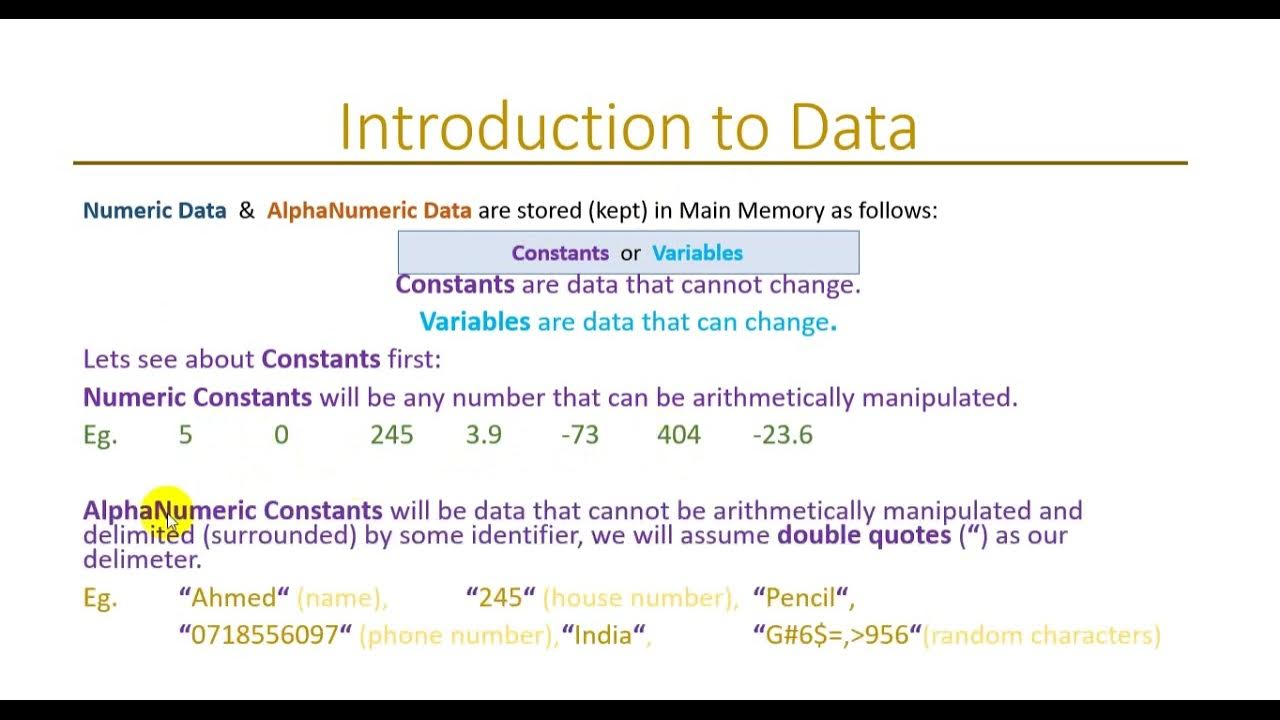 0021a Introduction to Basic Procedural Programming (Intro to Computer Data-a) - YouTube