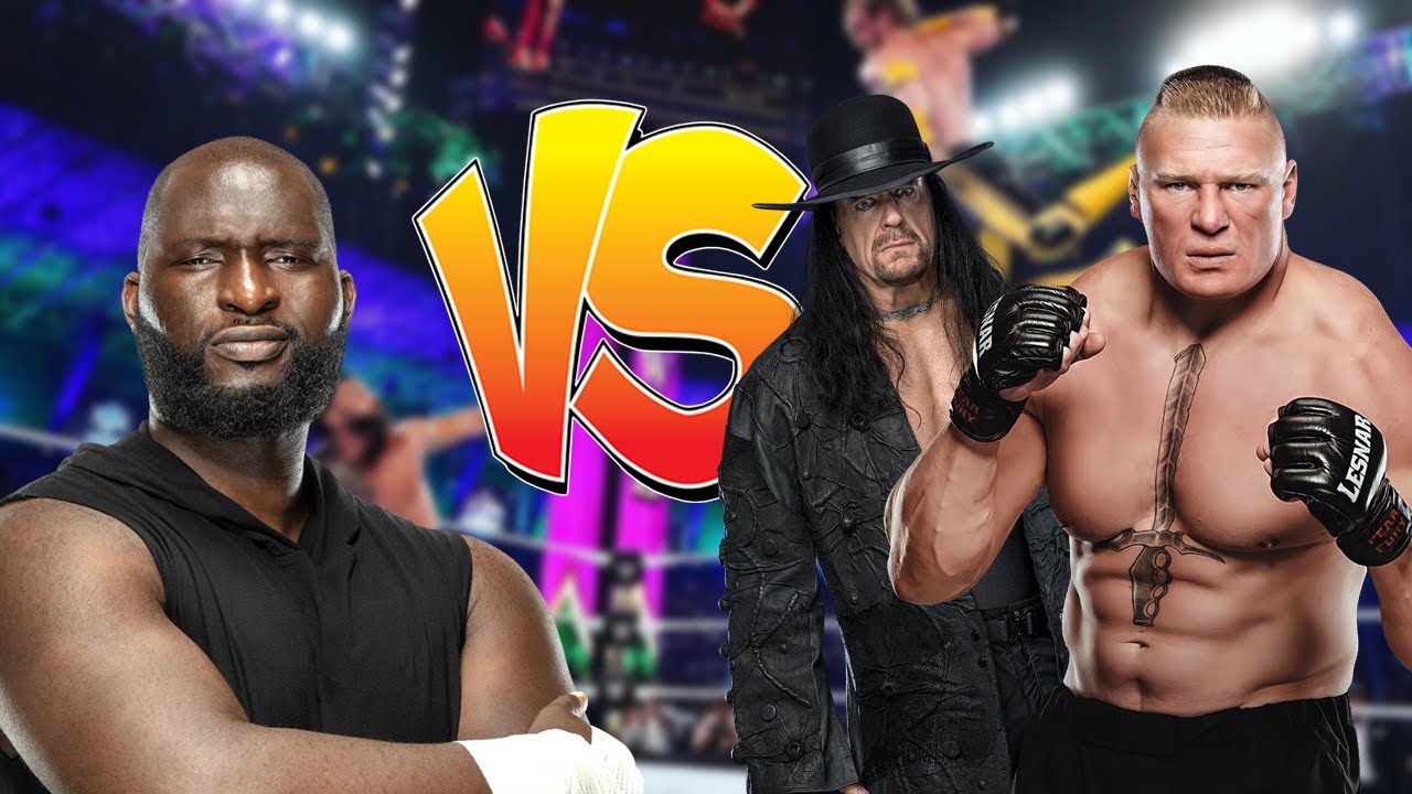 Omos Vs The Undertaker and Brock Lesnar🔥 Who Emerges Victorious? #wwe # ...