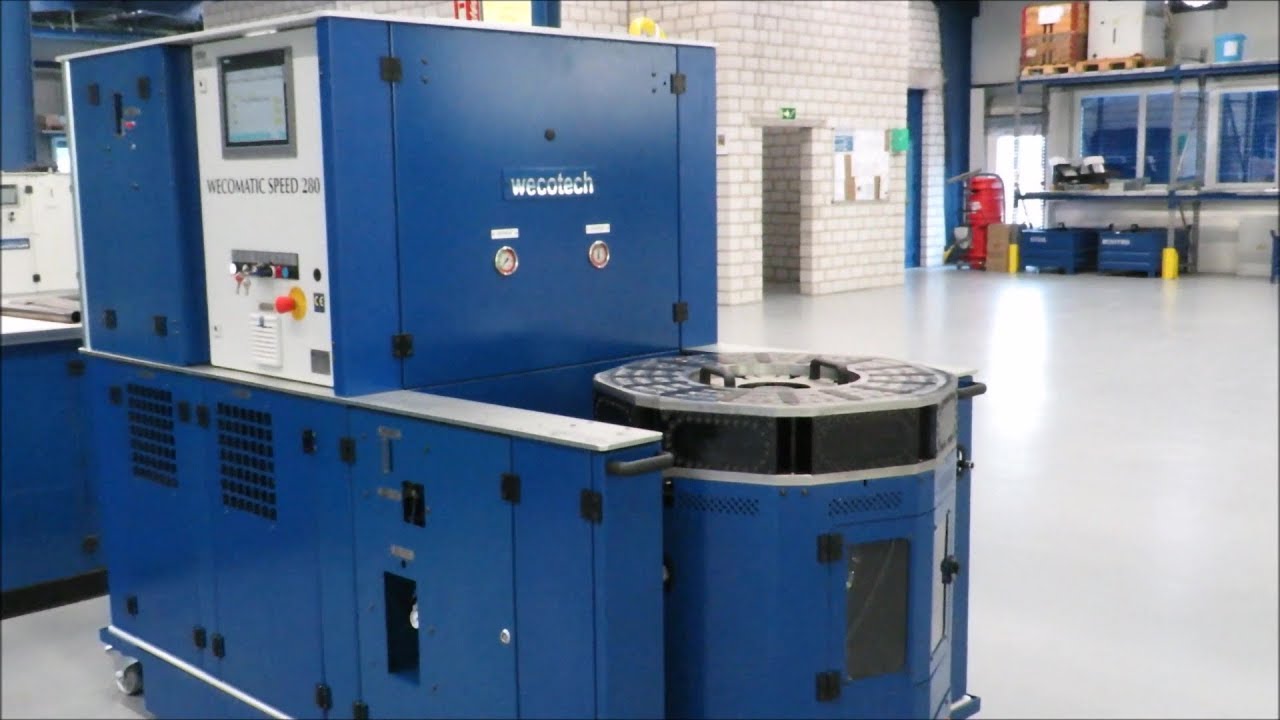 Tube end tulip IO-forming (Wecomatic Speed) - YouTube