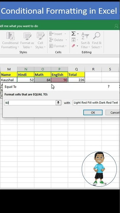 equal conditional formatting in excel #conditionalformatting #excel #msexcel #exceltips #shorts ...