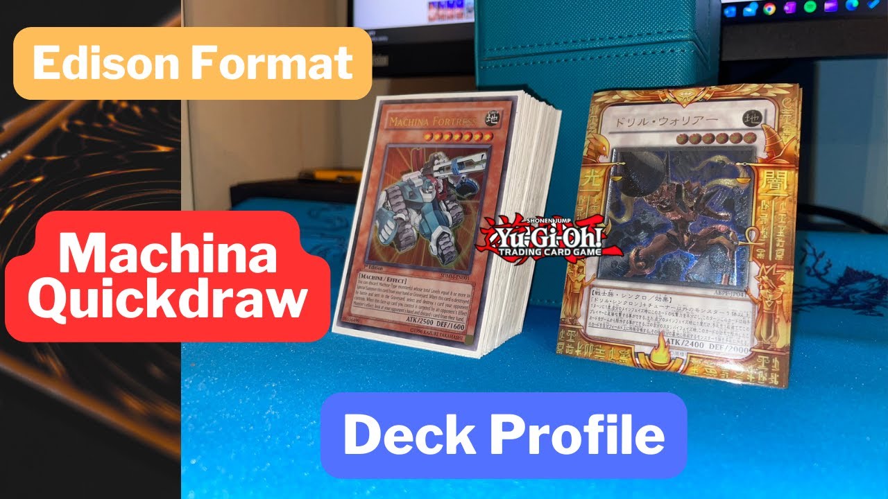 Edison Format | Machina Quickdraw Deck Profile - YouTube