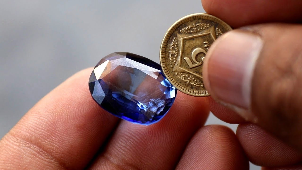 Neelam Pathar Ki Pehchan(نیلم پتھر کی پہچان)How identify Blue Sapphire ...