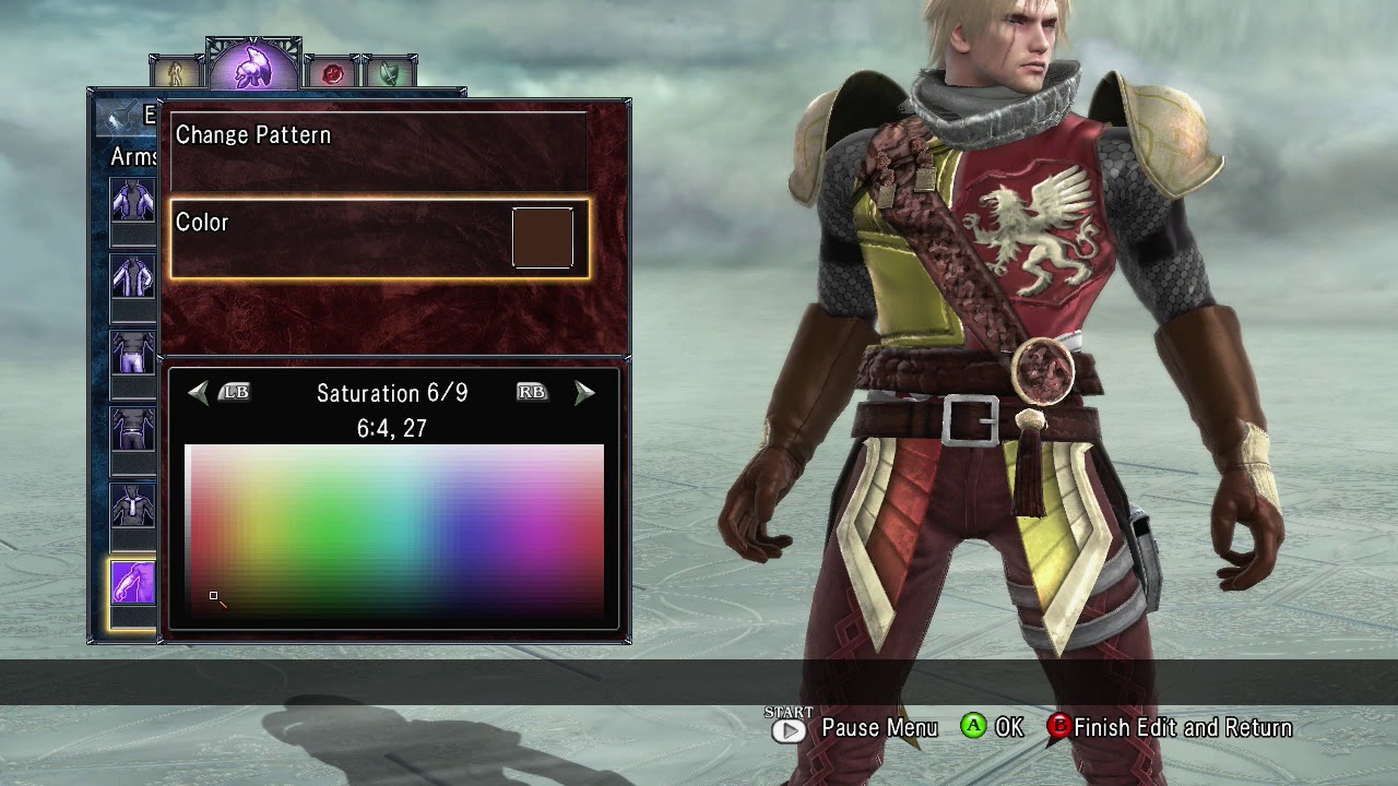 Soulcalibur V How to make Siegfried SC3 P2 - YouTube