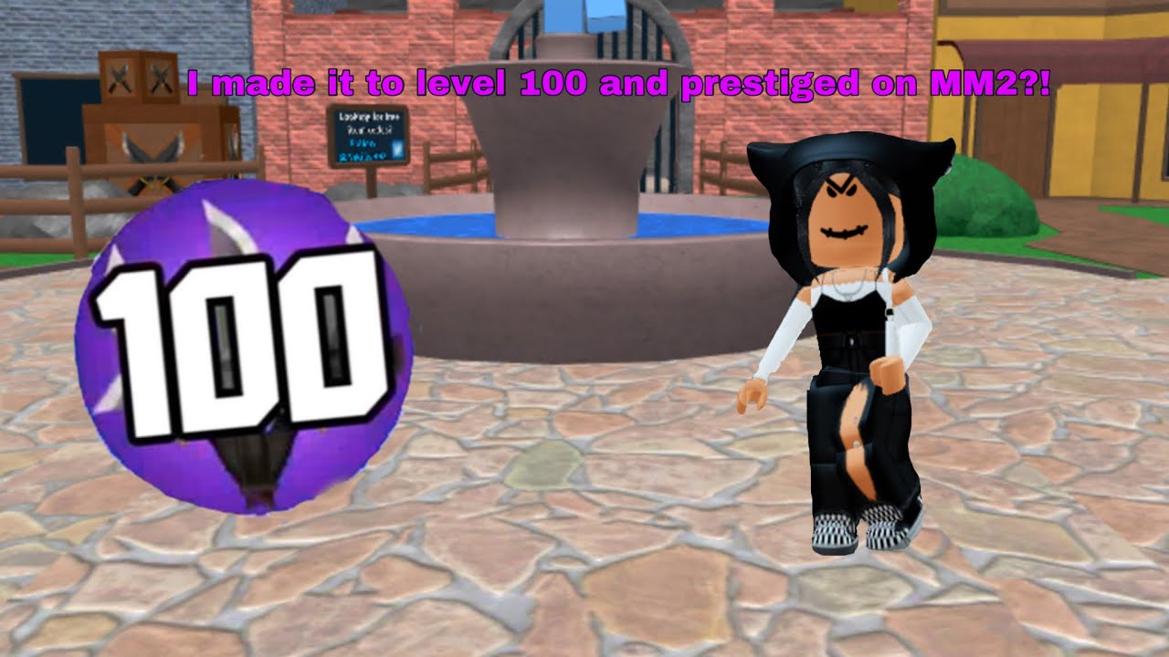 I make it to level 100 in Murder Mystery 2 and Prestige?! (Roblox ...