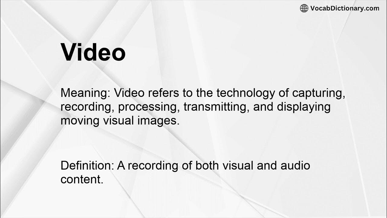 Video Meaning YouTube video-meaning-youtube