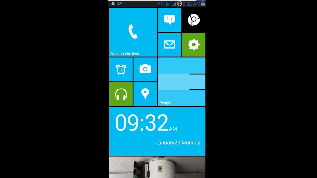Windows Launcher 8 free app review - YouTube