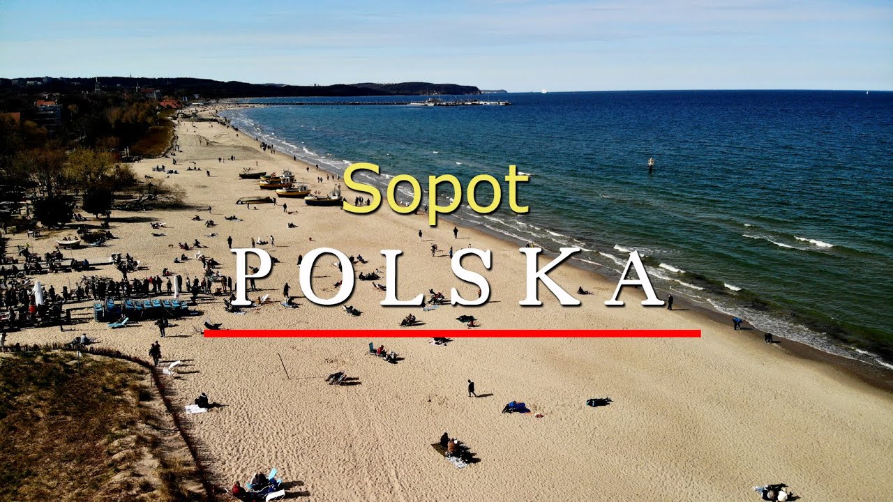 🇵🇱 Sopot 4K z lotu ptaka 2022 - YouTube