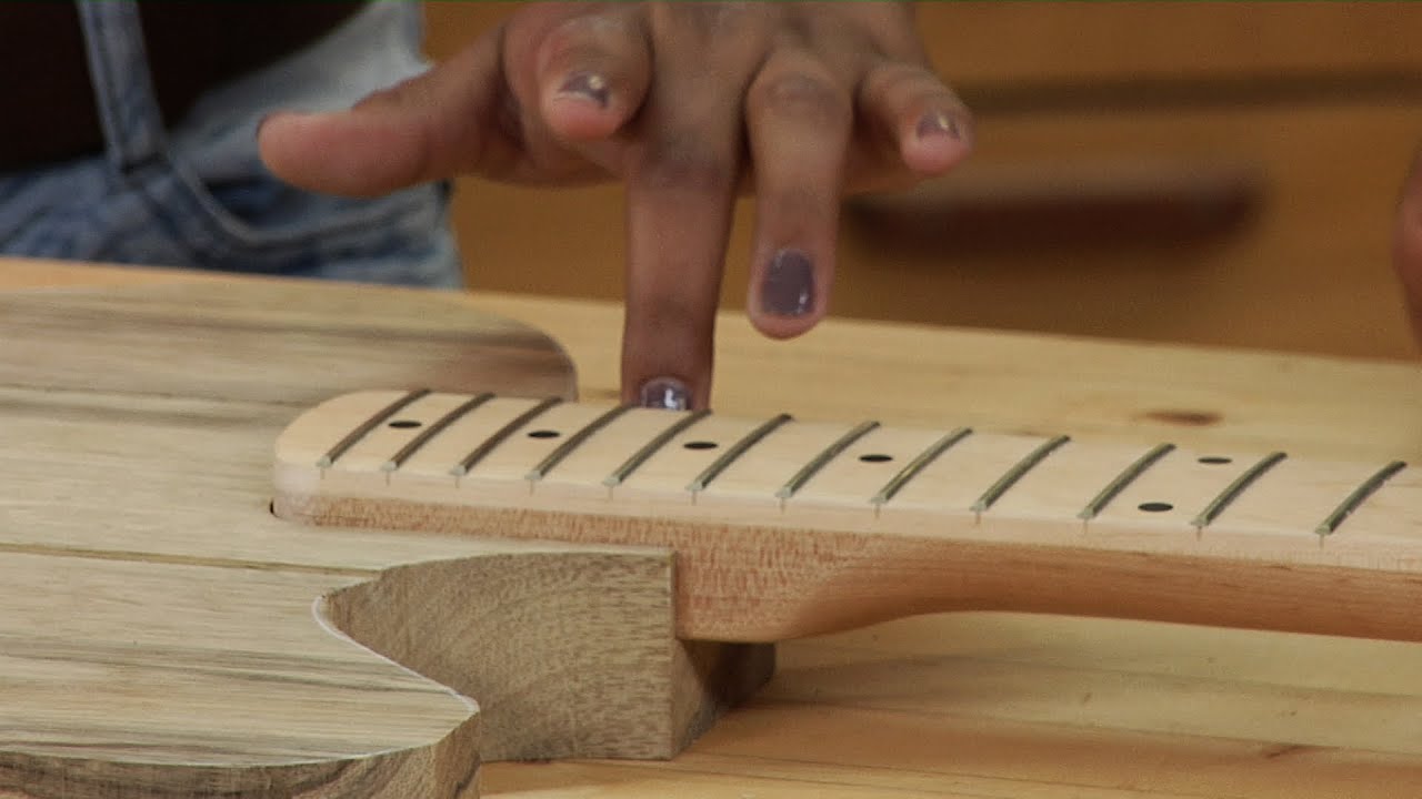 Making an Electric Guitar – Part 1 | Woodworkers Guild of America - YouTube