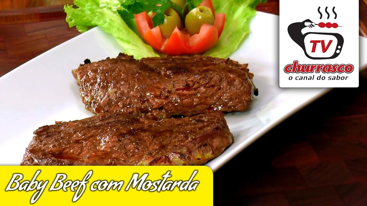 Receita de Baby Beef com Mostarda - Tv Churrasco - YouTube