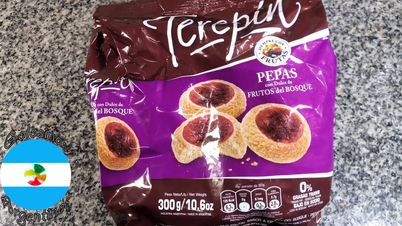 Terepín Frutos del Bosque Galletitas Pepas Rellenas con Dulce - Wild ...