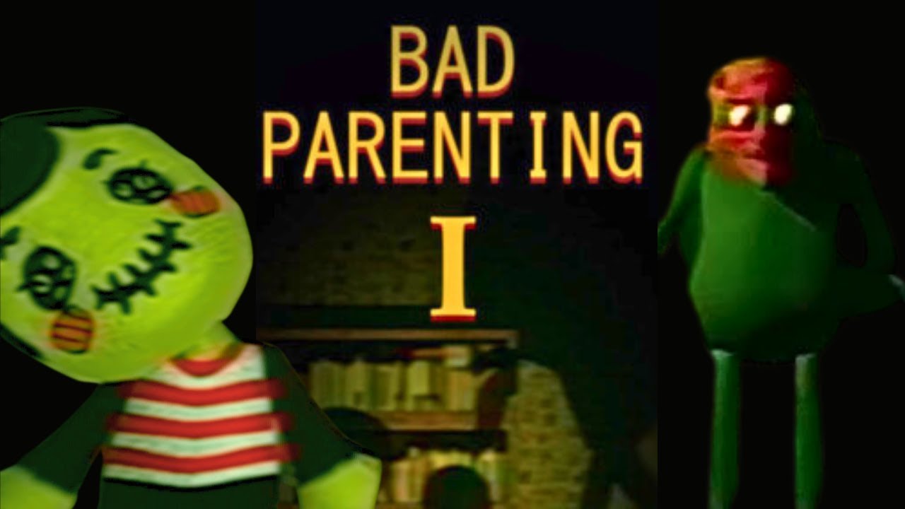 MOST DISTURBING PS TYPE HORROR GAME | BAD PARENTING 1: MR. RED FACE ...