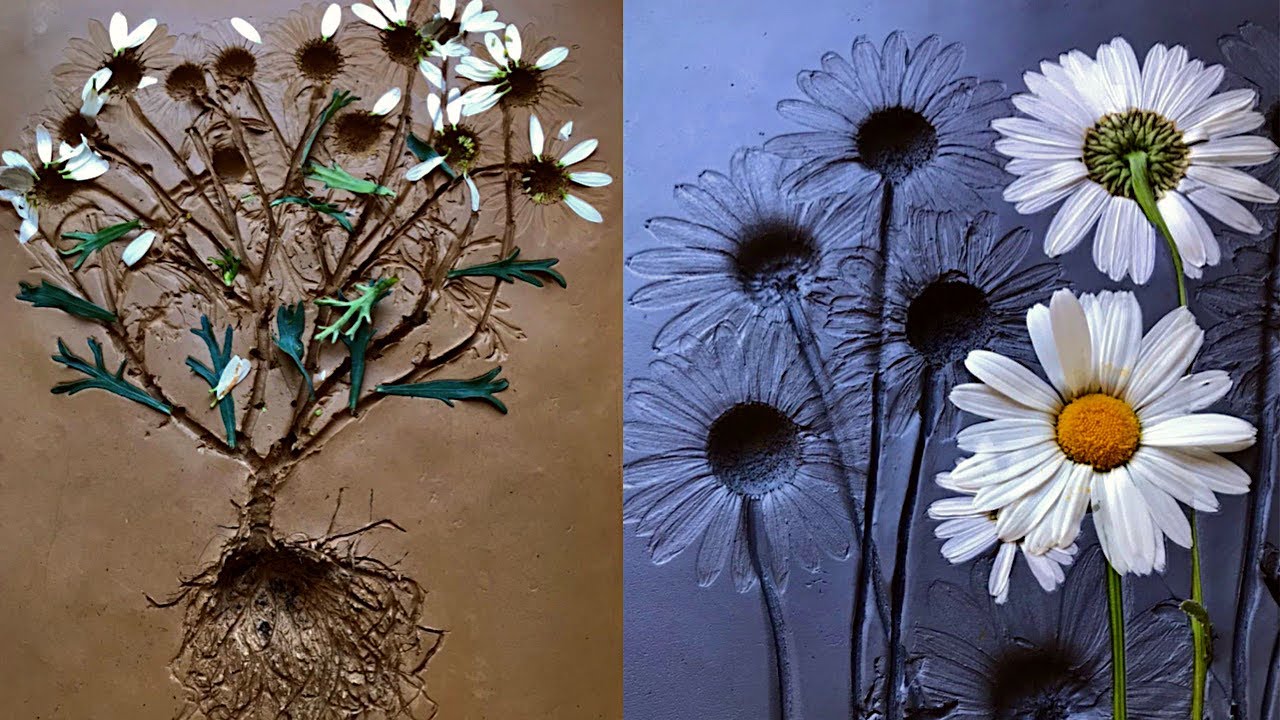 Relief Sculpture Flower