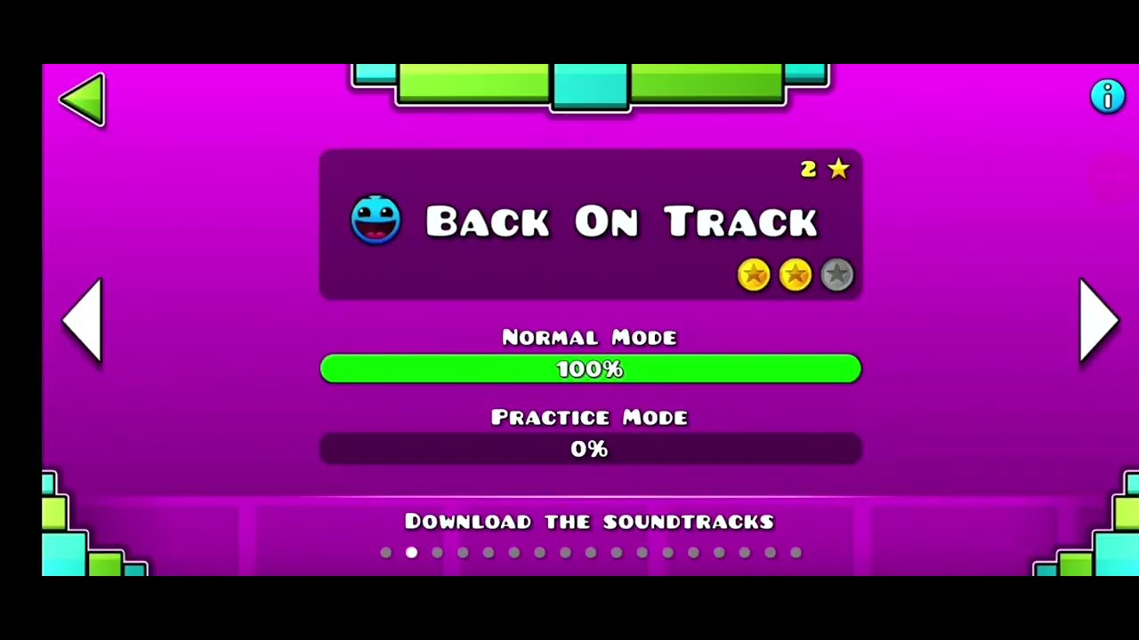 Play three levels of geometry dash lite. Beat them😈 - YouTube