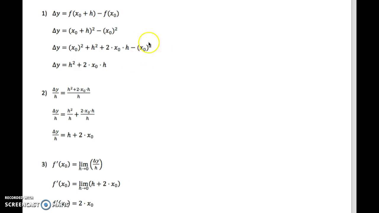Bevis differentialregning 1 - YouTube