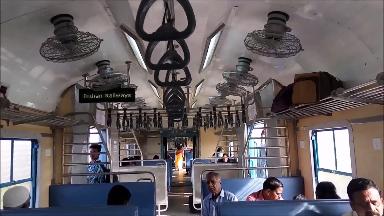First day in DEMU | INTERIORS & EXTERIOR | 77418/9 HUP-GTL DEMU - YouTube