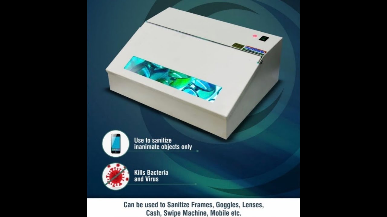 uv sanitizing machine Make In India WhatsApp 9726889922 - YouTube