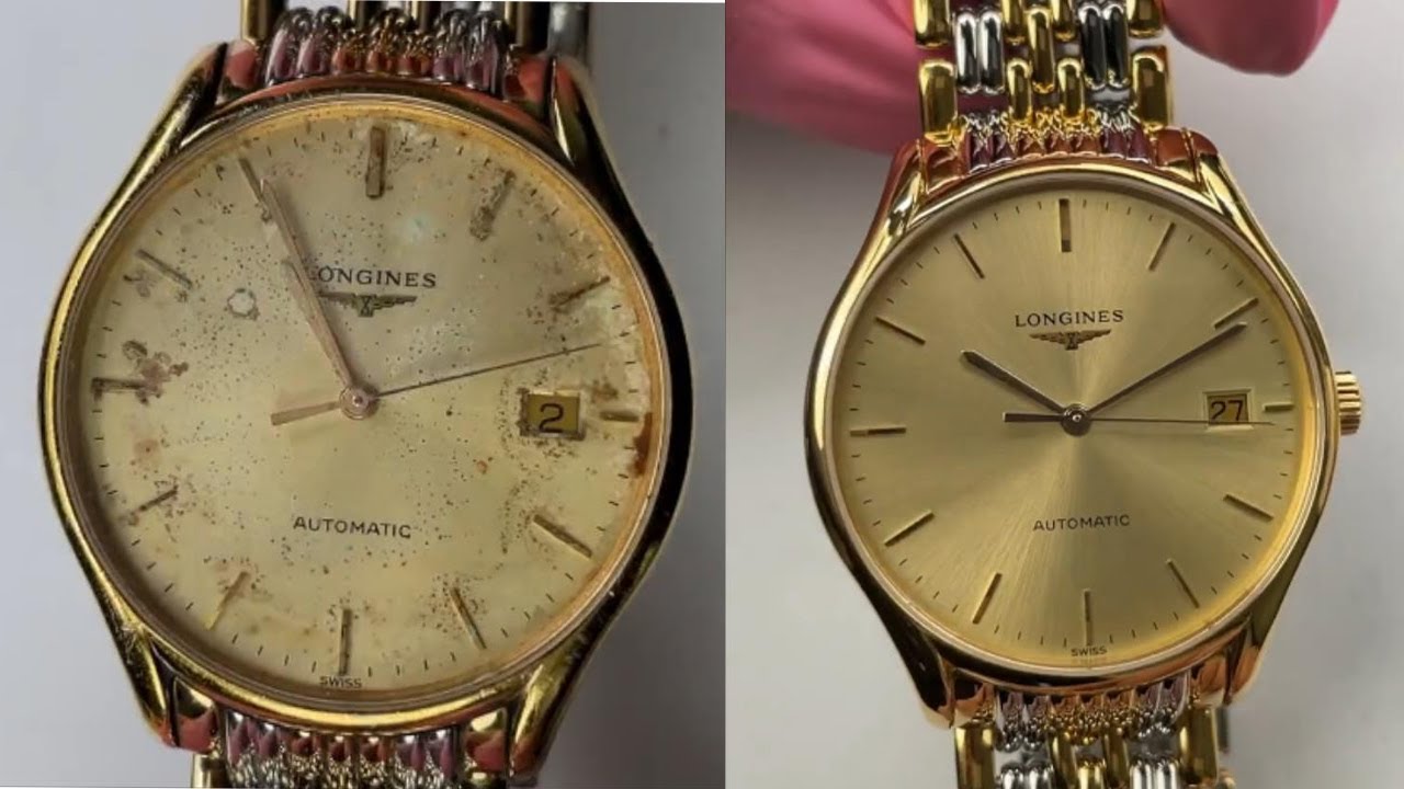 Do you believe this is the same watch before and after the repair ...