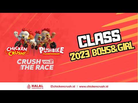 [LIVE] CHICKEN CRUSH PUSHBIKE CHAMPIONSHIP 2026 I 2023 BOYS & GIRLS