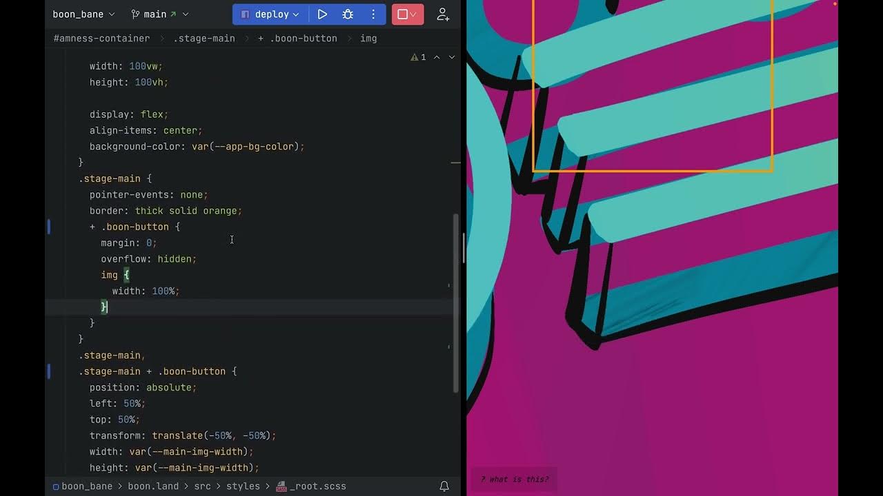 Building Boon.Land | devlog 04-04 | Fix: The Boonbutton is Not a Button - YouTube