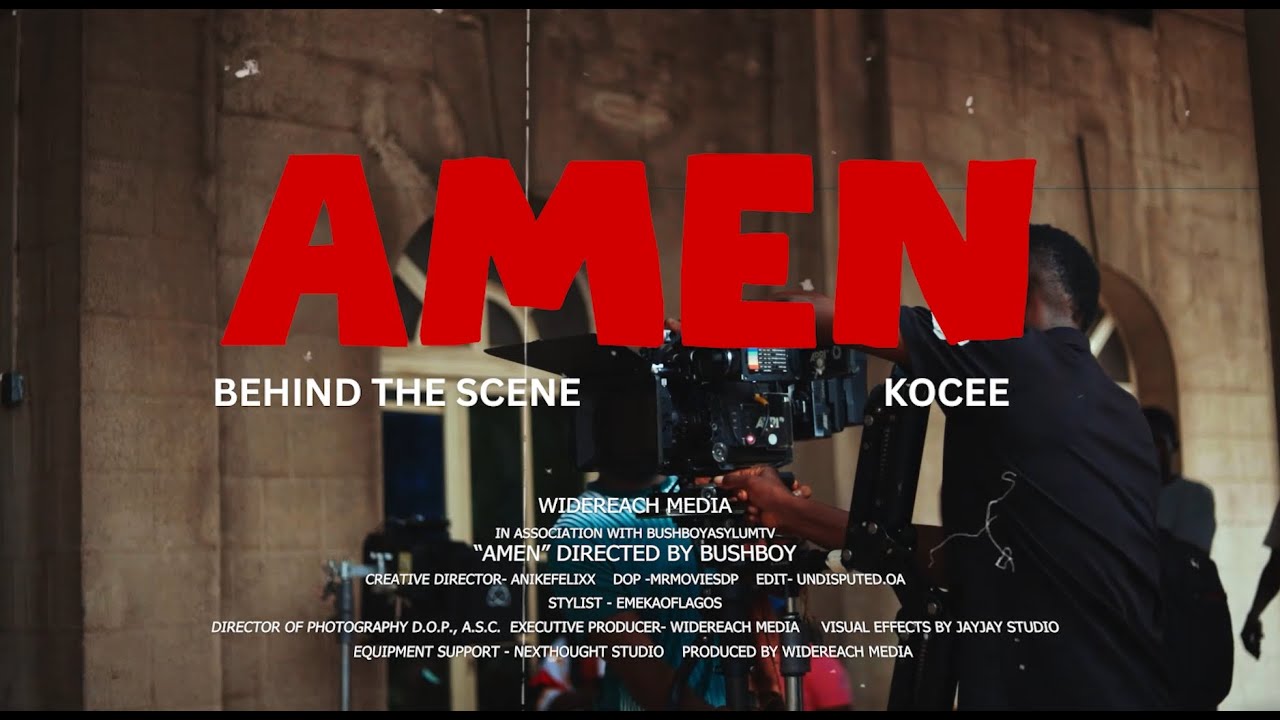 Kocee - AMEN [Official Video] BEHIND THE SCENE - YouTube