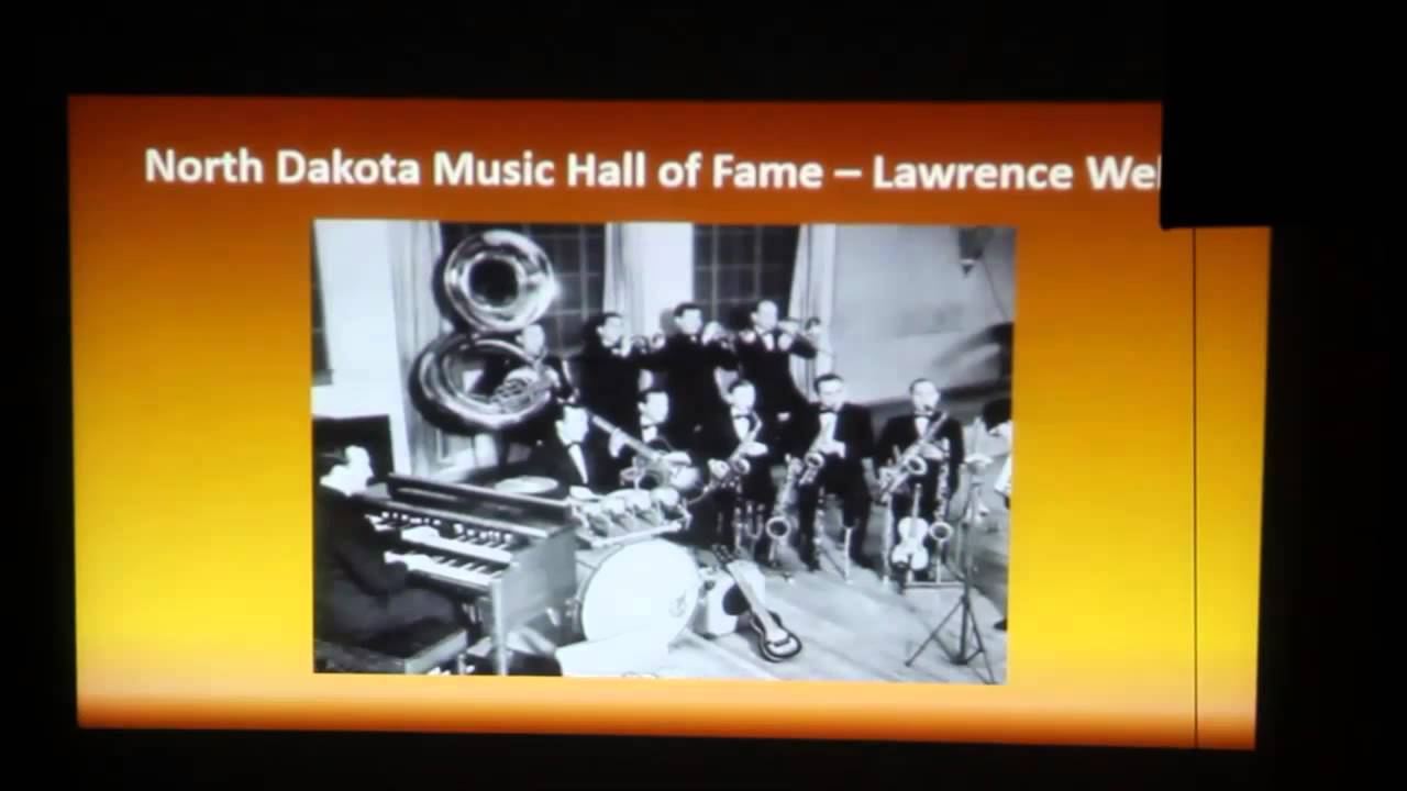 Inductee into the North Dakota Music Hall of Fame - YouTube