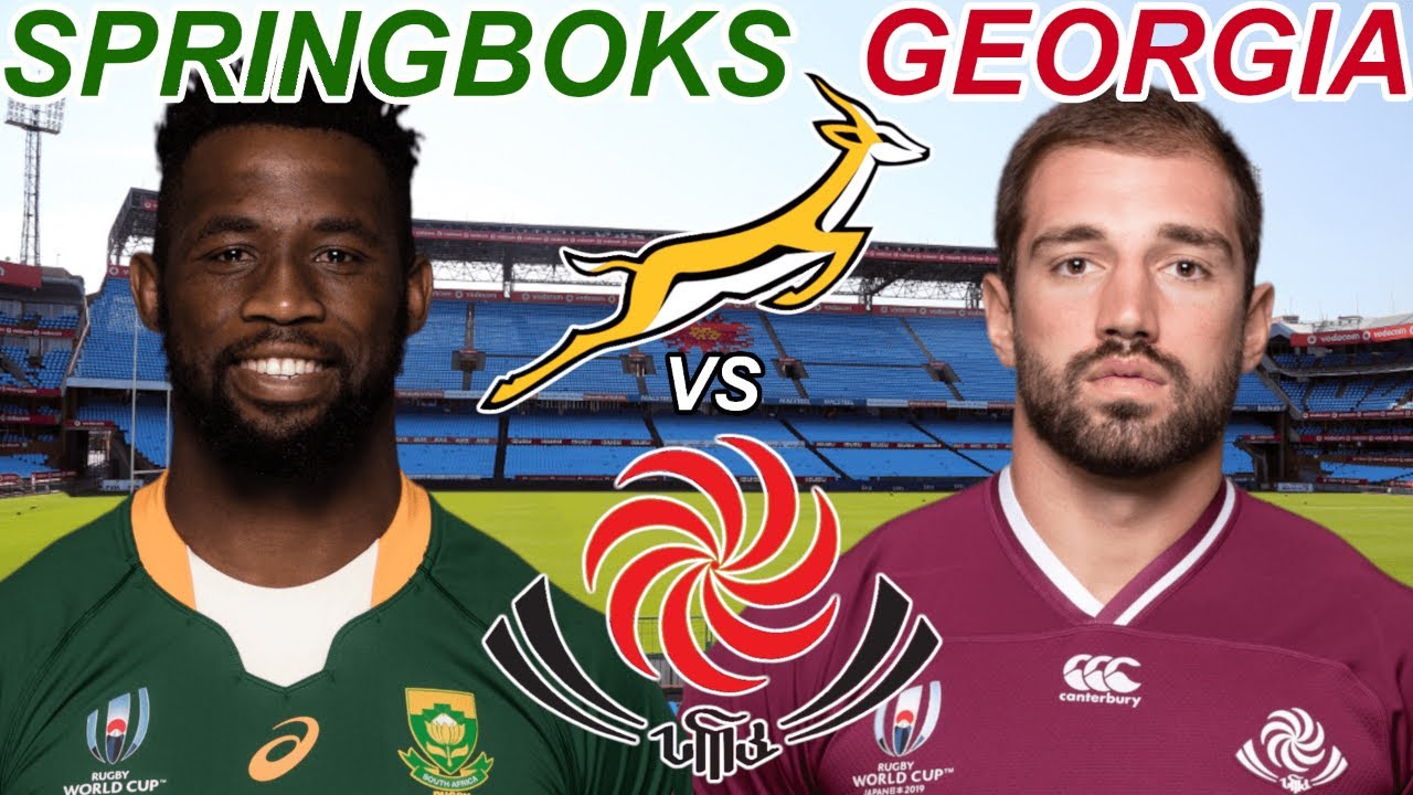 SPRINGBOKS vs GEORGIA Live Commentary July Internationals 2021 (Not ...